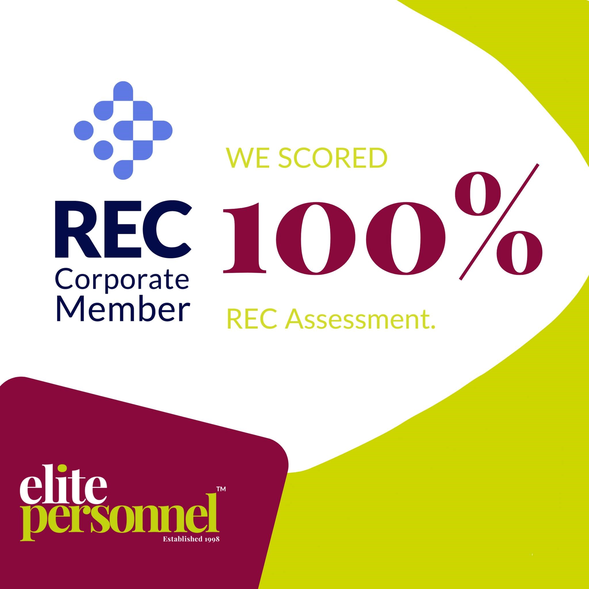 REC Compliance Test - elite achieves 100% - Elite Personnel
